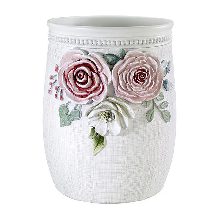 Click here for Avanti Spring Garden Peony Resin Wastebasket - Mul... prices