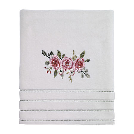 Click here for Avanti Spring Garden Peony Embroidered Cotton Hand... prices