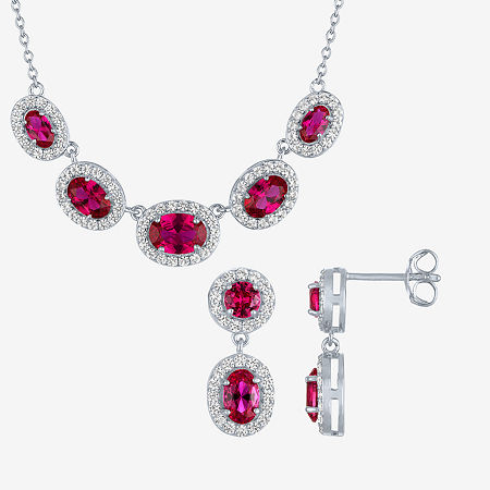 Click here for Lab-created Gemstone Sterling Silver 2-pc. Jewelry... prices