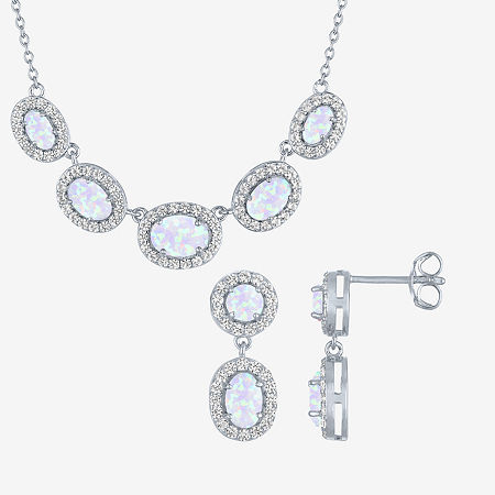 Click here for Lab-created Gemstone Sterling Silver 2-pc. Jewelry... prices