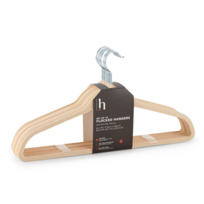 Home Expressions 10-pc. Flocked Hangers - JCPenney