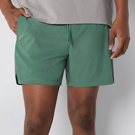 Click here for Arizona Mens 5 Active Jogger Short  Medium  Green prices