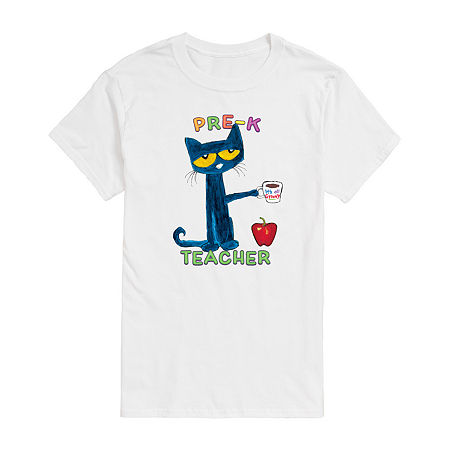 Click here for Mens Short Sleeve Pete the Cat Graphic T-Shirt  X-... prices