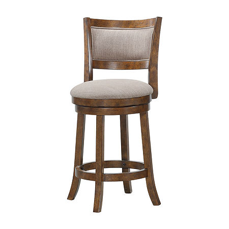 Click here for Upholstered Swivel Bar Stool  One Size  Brown prices