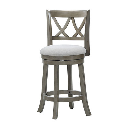 Click here for Counter Height Upholstered Swivel Bar Stool  One S... prices