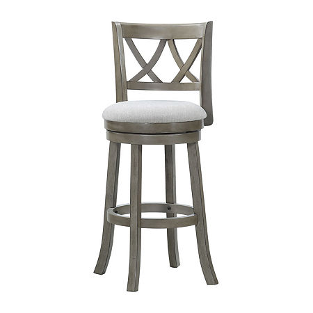 Click here for Upholstered Swivel Bar Stool  One Size  Gray prices