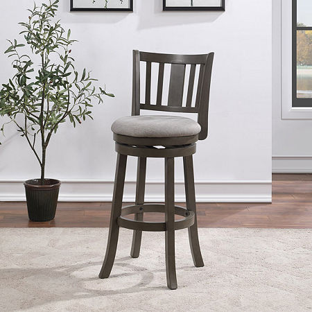 Click here for Upholstered Swivel Bar Stool  One Size  Gray prices