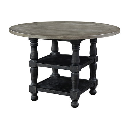 Click here for Oval Wood-Top Dining Table  One Size  Black prices