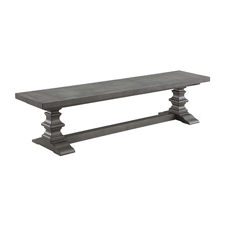 Click here for Camis Dining Bench  One Size  Gray prices