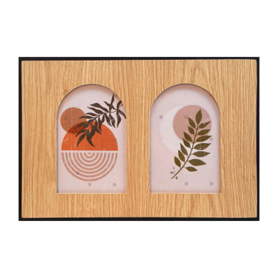 Concepts In Time 2x46 Op Nat/Blk Arch Mat Photo 2-Opening Tabletop ...