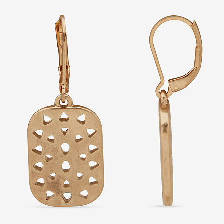 Click here for a.n.a Gold Tone Womens Drop Earrings  One Size  Ye... prices