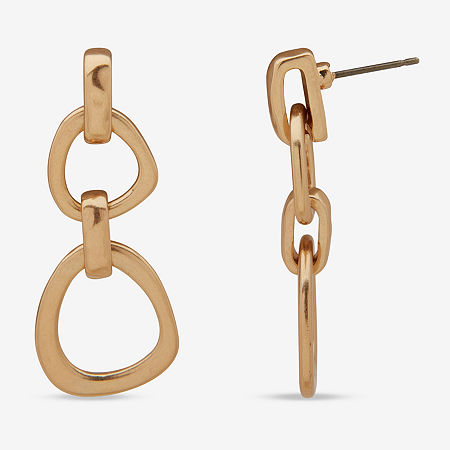 Click here for a.n.a Gold Tone Womens Drop Earrings  One Size  Ye... prices