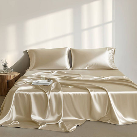 Click here for Madison Park Essentials Satin 6-Pc. Sheet Set  Ful... prices