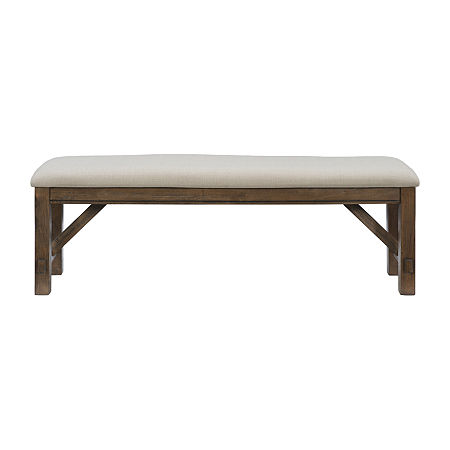 Click here for Haverford Upholstered Dining Bench  One Size  Brow... prices