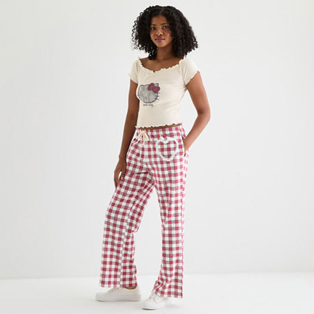 Click here for Womens Straight Hello Kitty Juniors Lounge Pant  M... prices