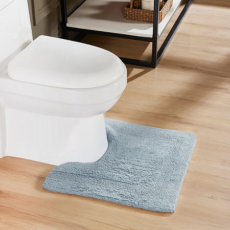 Better Trends Tufted Reversible Bath Rug  21 x 34 - Blue