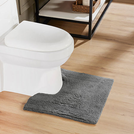 Better Trends Tufted Reversible Bath Rug  21 x 34 - Grey