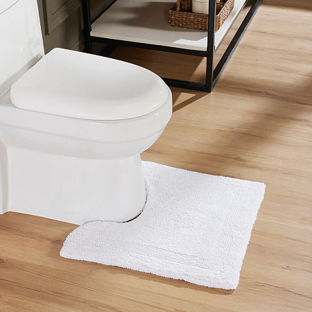 Better Trends Tufted Reversible Bath Rug  21 x 34 - White