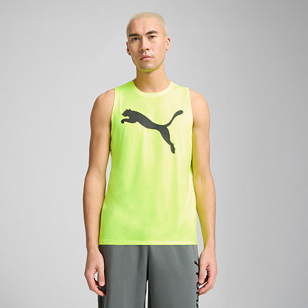 Click here for PUMA Mens Crew Neck Sleeveless Active Tank Top  X-... prices