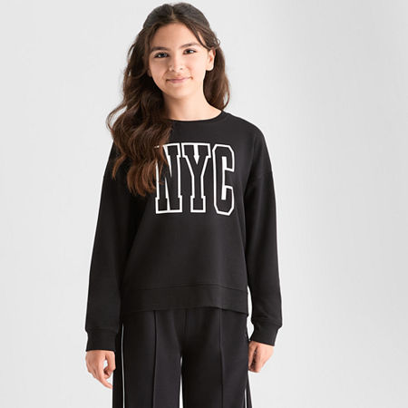 Click here for Xersion Super Soft Little & Big Kid Girls Round Ne... prices