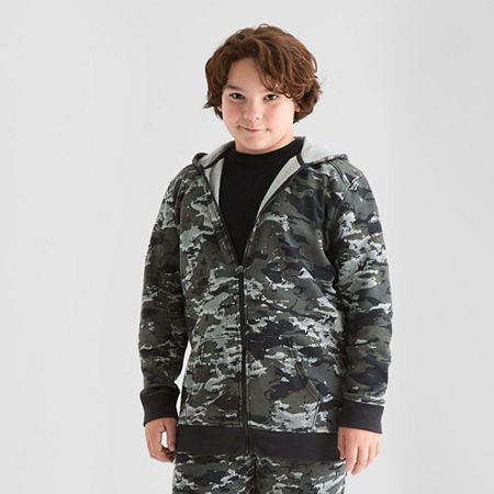 Click here for Xersion Little & Big Kid Boys Long Sleeve Fleece Z... prices