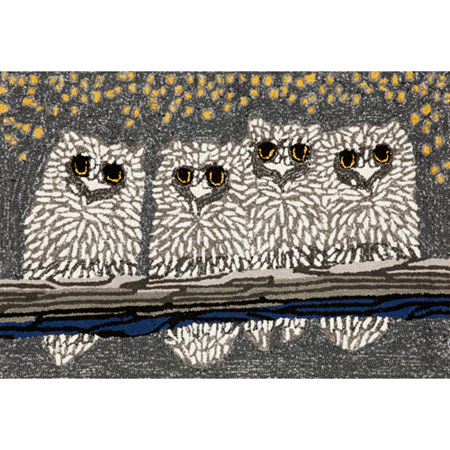 Click here for Liora Manne Front Porch Indoor/Outdoor Owls Night... prices