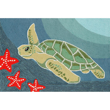 Click here for Liora Manne Front Porch Indoor/Outdoor Sea Turtle... prices