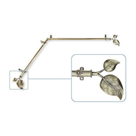 Click here for Rod Desyne Ivy Corner 13/16 IN Adjustable Curtain... prices
