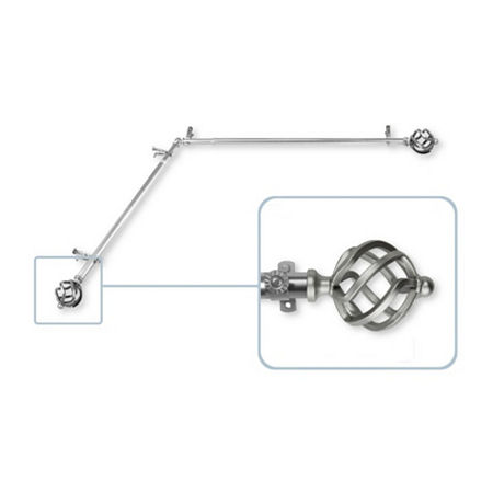 Click here for Rod Desyne Twist Corner 13/16 IN Adjustable Curtai... prices