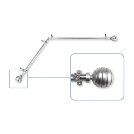 Click here for Rod Desyne Poise Corner 13/16 IN Adjustable Curtai... prices