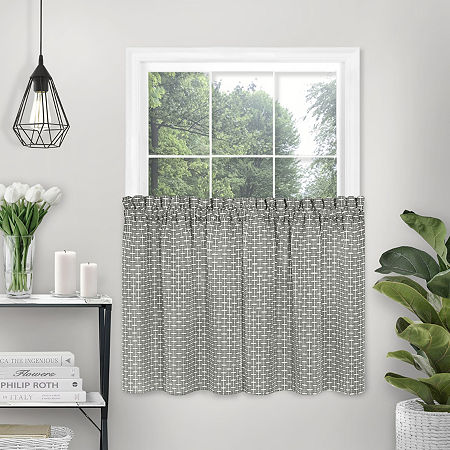 Click here for Achim Bedford 2-pc. Rod Pocket Window Tier  One Si... prices