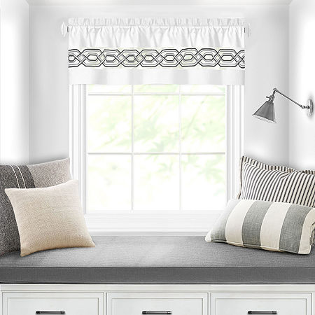Click here for Achim Paige Rod Pocket Tailored Valance  One Size... prices