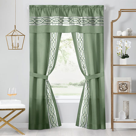 Click here for Achim Paige Rod Pocket Light-Filtering Curtain Pan... prices