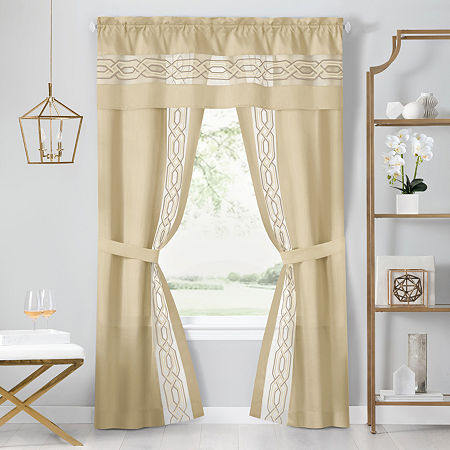 Click here for Achim Paige Rod Pocket Light-Filtering Curtain Pan... prices