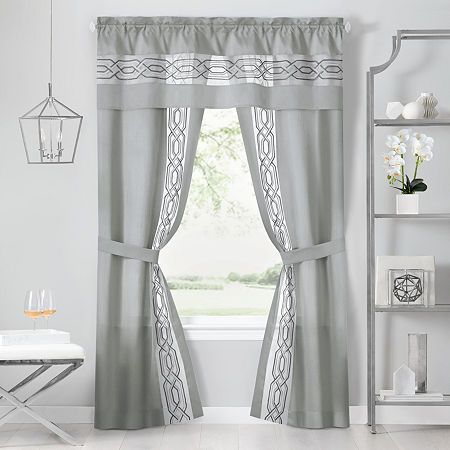 Click here for Achim Paige Rod Pocket Light-Filtering Curtain Pan... prices