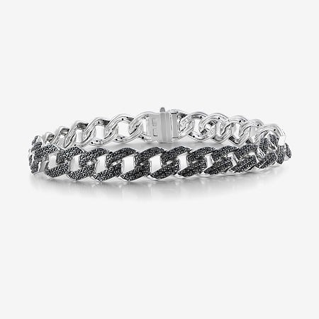 Click here for Mens Sterling Silver 8 1/2 Inch Link Bracelet  One... prices