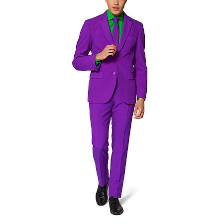 Click here for Opposuits Mens Slim Fit Solid Suit & Tie Set  44 R... prices