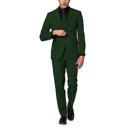 Click here for Opposuits Mens Slim Fit Solid Suit & Tie Set  46 R... prices