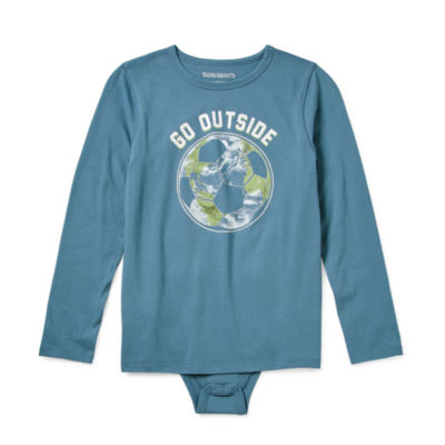 Thereabouts Little & Big Boys Adaptive Long Sleeve Bodysuit - JCPenney