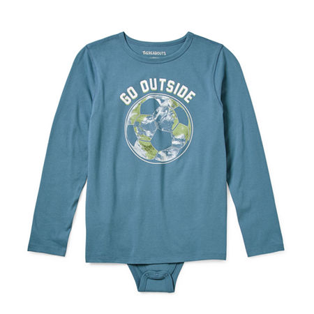 Click here for Thereabouts Little & Big Kid Boys Bodysuit Closure... prices