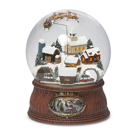 Click here for Roman 7.75in Musical Santa Dome Plays Music Christ... prices