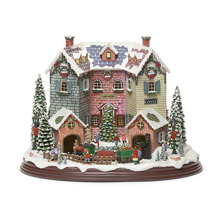 Click here for Roman 10.75in Musical Led 3 Buildings Plays Music... prices