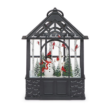 Click here for Roman 9.75in Lighted Swirl Snowman Christmas Table... prices
