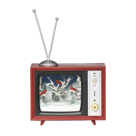 Click here for Roman 5in Lighted Musical Forest Tv Christmas Snow... prices