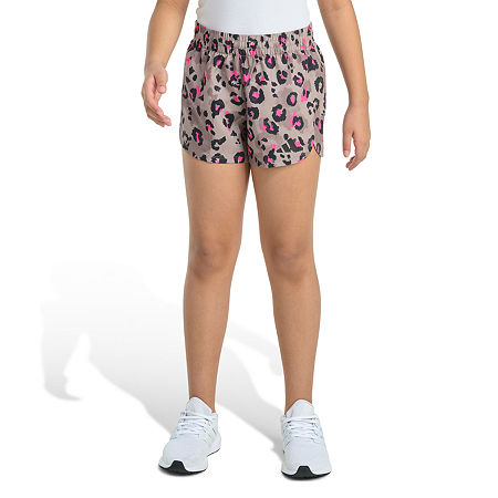 Click here for adidas Big Girl Elastic Waistband Printed Woven Pa... prices