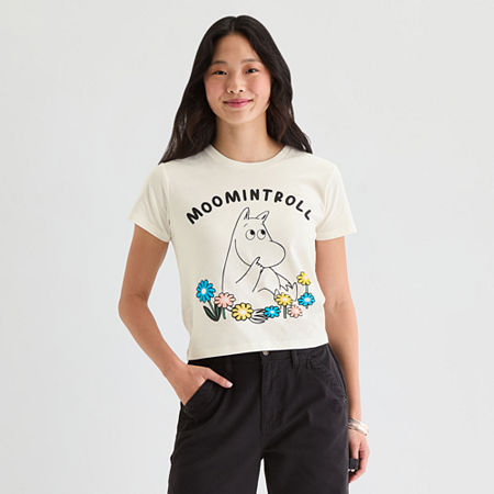 Click here for New World Moomin Moomintroll Semi Fit Tee Womens C... prices