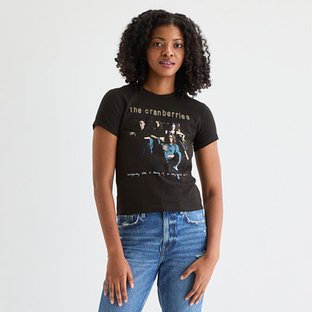 Click here for New World The Cranberries Baby Tee Womens Crew Nec... prices