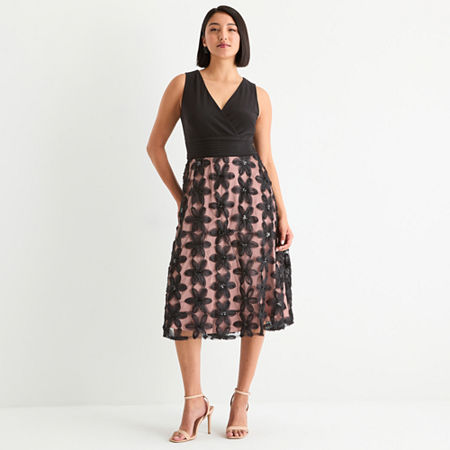 Click here for Brianna Milay Womens Sleeveless Applique Embroider... prices
