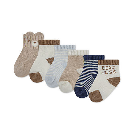 Click here for Huggies Baby Boys Multi-Pack 6 Pair Quarter Ankle... prices