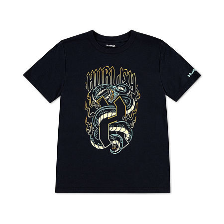 Click here for Hurley Big Kid Boys Crew Neck Short Sleeve Regular... prices